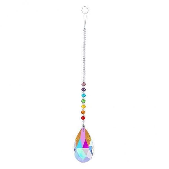 2x Crystal Window Rainbow Maker Car Charms for Home Office Proch Garden ...