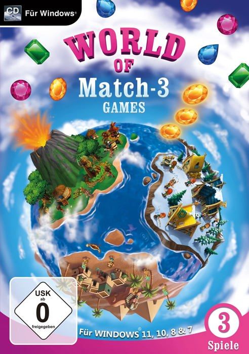 Jeu pc Magnussoft - 1071557 - World of Match 3 Games fur Windows 11 ...