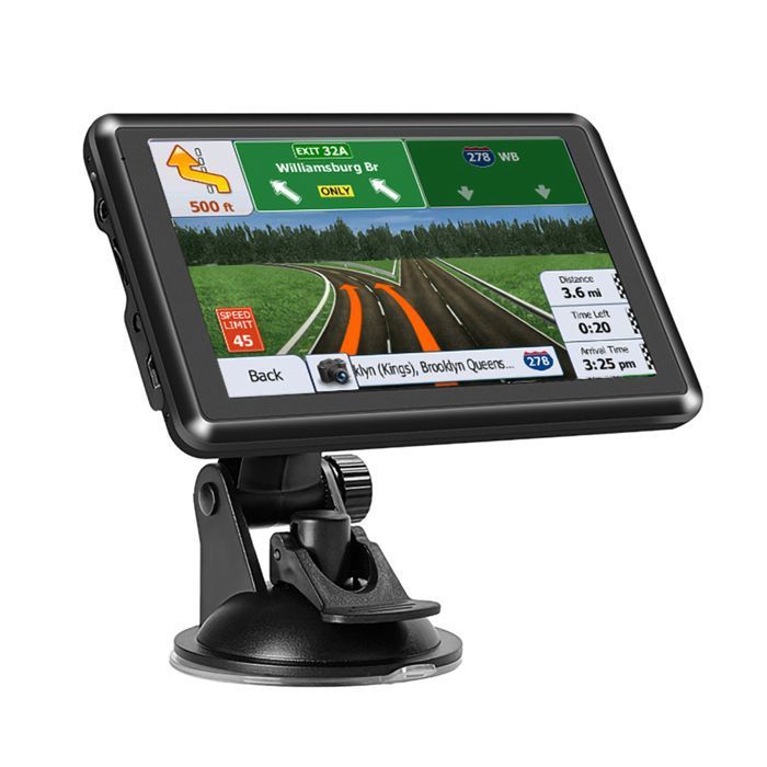 GPS de Navigation 5 Pouces pour Voitures et Camions, Carte TF 32 Go ...
