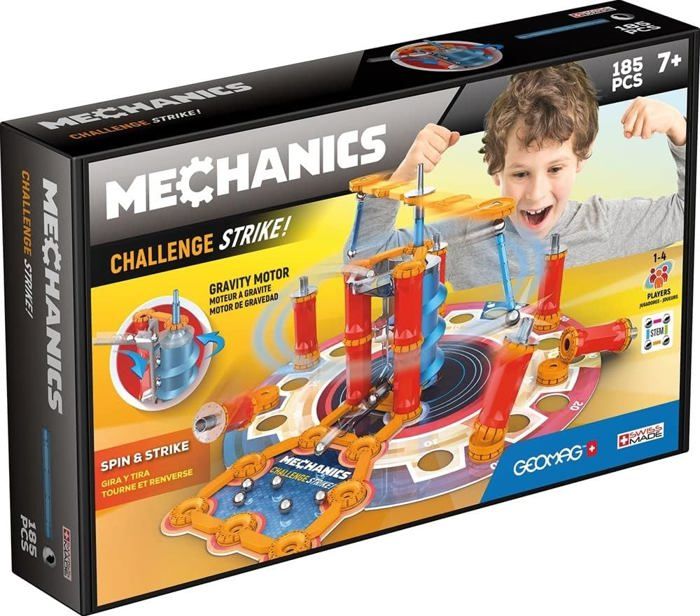 Mechanics Challenge Strike -185 Pièces -Jeu Circuit De Construction ...
