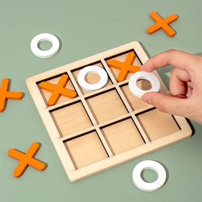 Jeu de Morpion en Bois - Cdiscount Jeux - Jouets