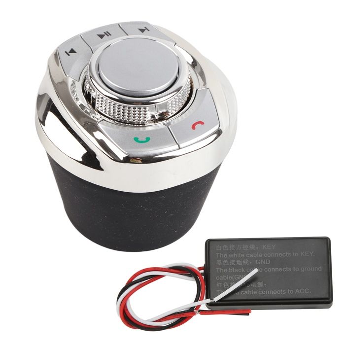 Bouton de commande au volant sans fil universel à 8 touches, en forme ...
