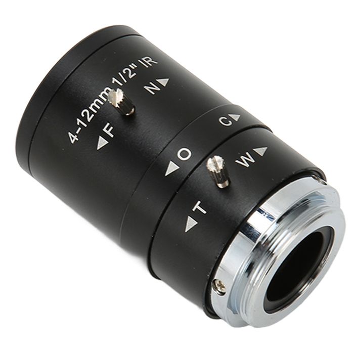 Vvikizy Lentille de la caméra Camera Lens 4-12mm 1/2in HD Manuel ...