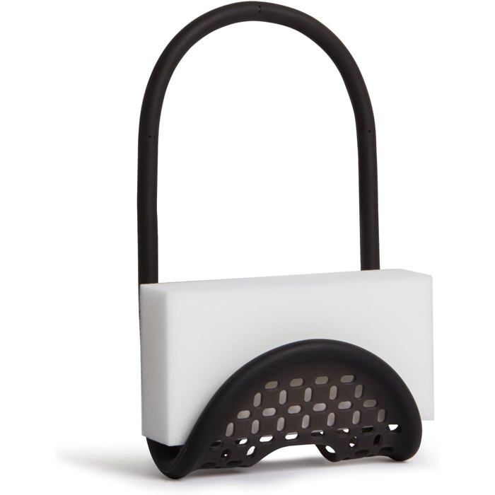 Sling Caddy. Porte-éponge Sling. En plastique souple. Coloris noir ...