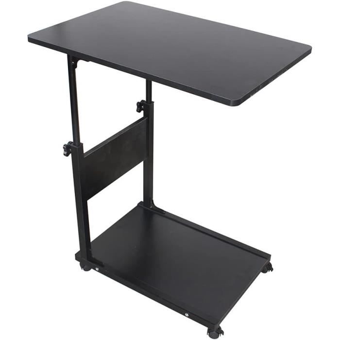 Table Basse Avec 4 Roues Pour Ordinateur Portable,Table Basse,Hauteur ...