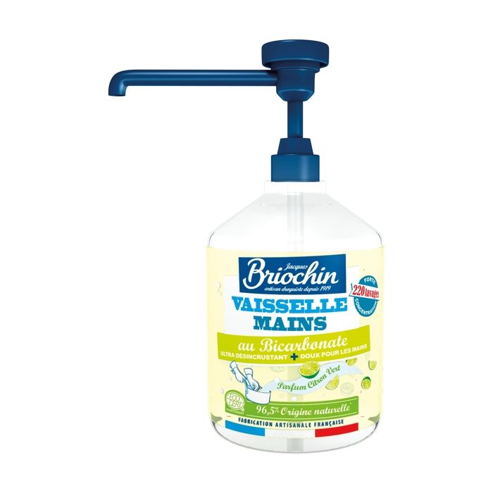 JACQUES BRIOCHIN - Liquide vaisselle Bicarbonate Ecocert 500 ml - Cdiscount Electroménager