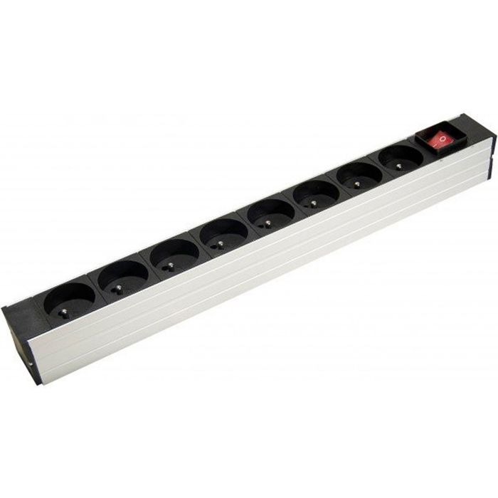 CONECTICPLUS Multiprise électrique 8 prises CEE 7/5 rackable 19 pouces ...