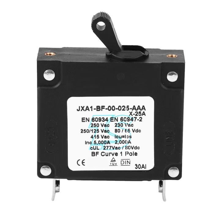 Fusible Voiture,Disjoncteur de sécurité 15A 20A 25A 30A,Durable ...