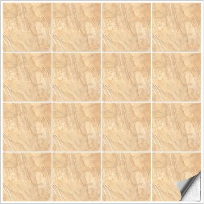 Set 24 - Autocollants Pour Carrelage - 20 X 20 Cm - Lot De 1 - Relief ...