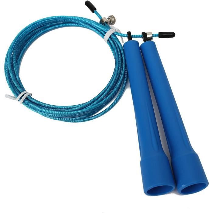 3M Vitesse Réglable En Acier Câble Saut Corde Sports Sauter Crossfit ...