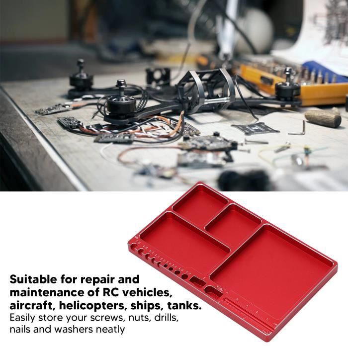 SHW® Outil de réparation RC modèle de règle laser haut de gamme plaque ...