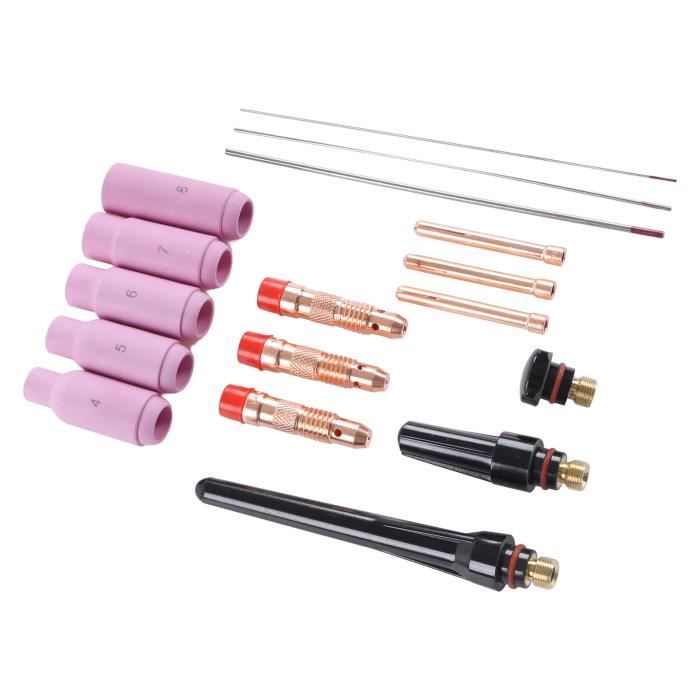 Kit de soudage TIG 17 pièces - GOTOTOP - Accessoires pour torche de ...