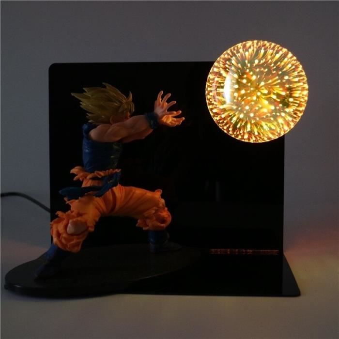 Dragon Ball Super Lampe Goku Vegeta Kamehameha Galick Gun Lamparas