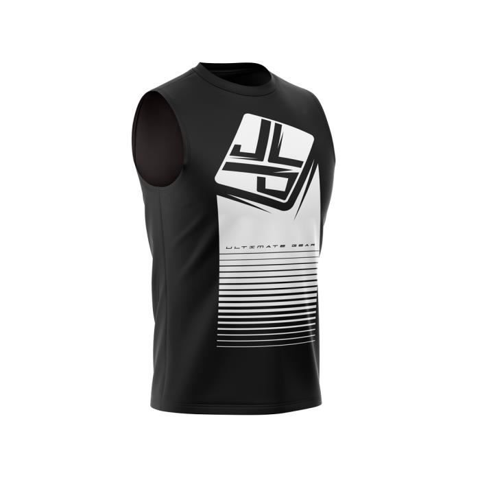 JLP RACING - MAILLOT CHASUBLE STRIPES BLANC MOTO CROSS QUAD VTT BMX JLP ...
