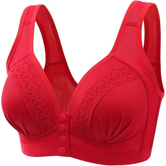 SOUTIEN-GORGE Femmes Pleine Coupe Imprimer sous-vêtements Minces Grande ...