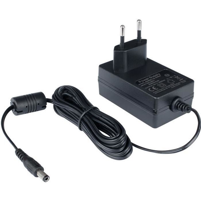 Bloc d‘alimentation universelle AC DC, Adaptateur secteur 12V 2A (fiche ...