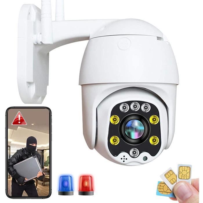 RUMOCOVO® Camera de Surveillance Extérieure GSM 3G-4G LTE High ...