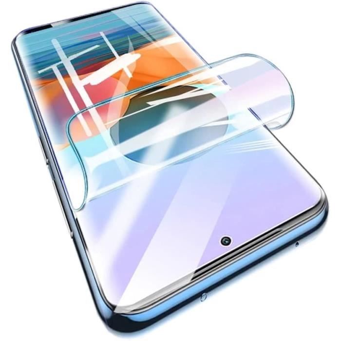 Film Hydrogel Protecteur Pour Xiaomi Redmi Note 10 Pro Max, 2 Pièces Transparent Doux ...