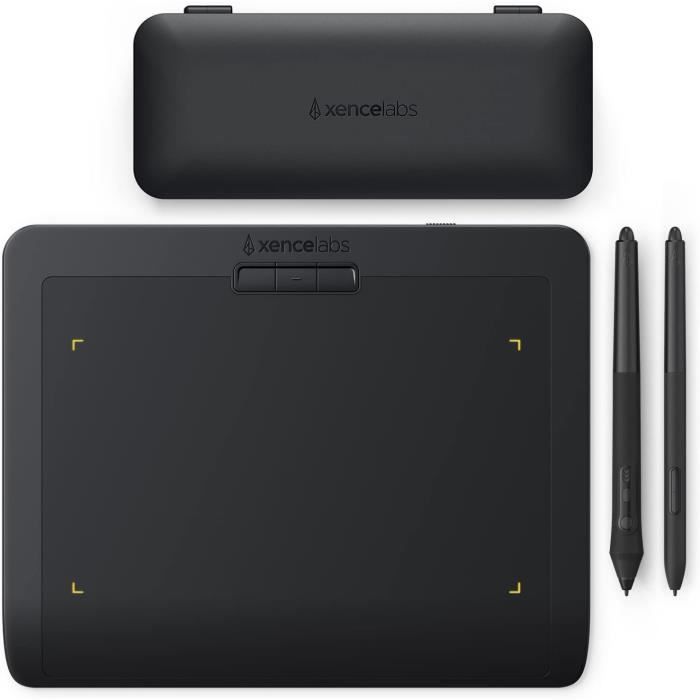 Tablette Graphique Pro, Tablette Dessin Graphique Sans Fil, 2 Stylets ...