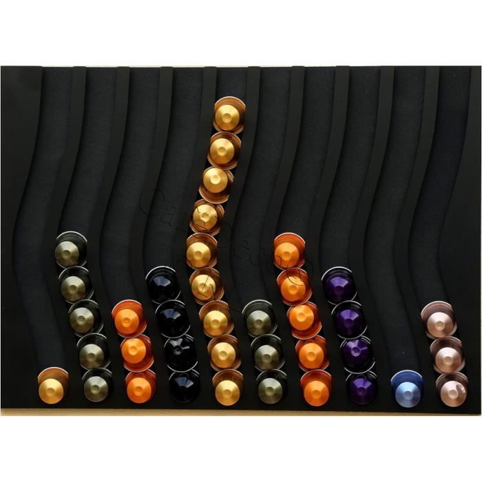 Distributeur Présentoir Pour 100 Capsules Compatible Capsules Nespresso ...