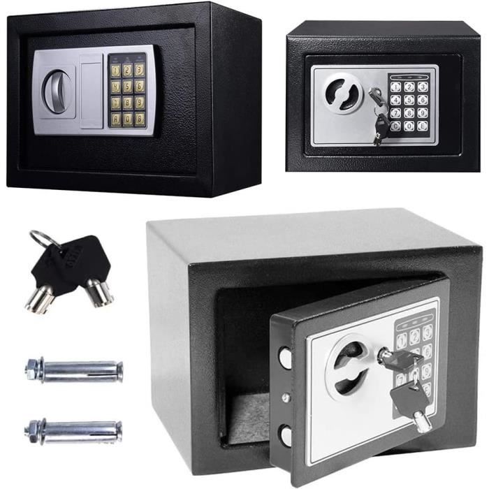 Coffre-fort à Serrure Électrique, Coffre Fort à Clef, Coffre-fort Mural ...