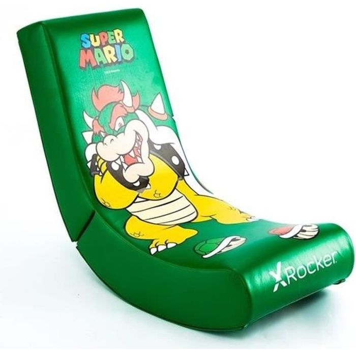 Siège Gaming Sol - X ROCKER - Super Mario Bros : Bowser All-Star ...