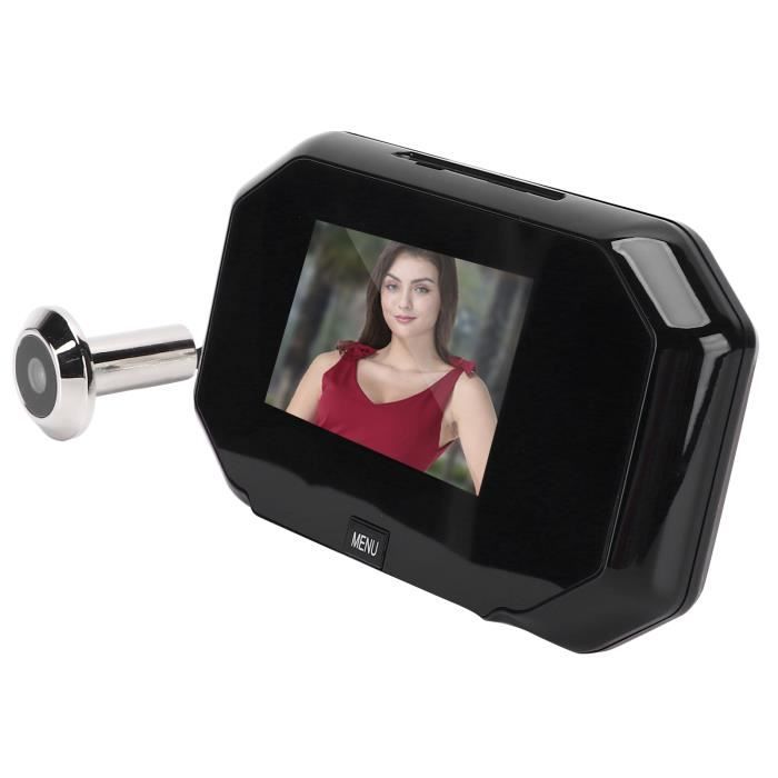 Zerone visionneuse de judas Visionneuse de porte numérique 3 pouces ...