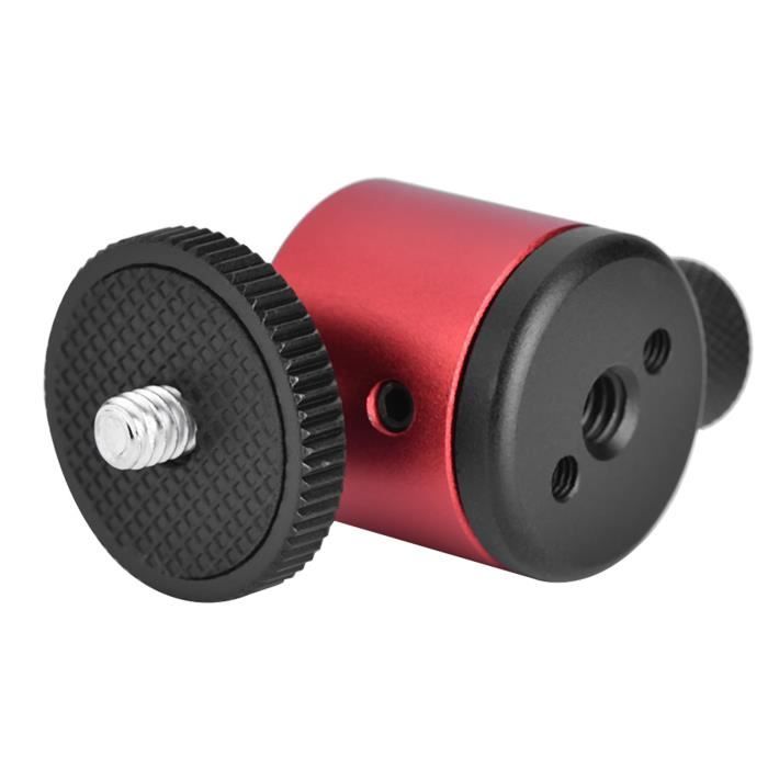 ZIU Rotule DSLR Rotule pivotante à 360 ° 1/4 "Montage à vis pour ...