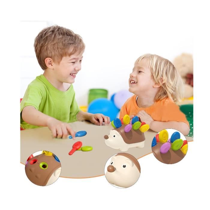 Early Learning Color Toy Educational Toy for Fine Motor Skills Hedgehog Shape Sorter Kids Picnic Toys Fun Travel Toys for Kids Cdiscount Jeux Jouets