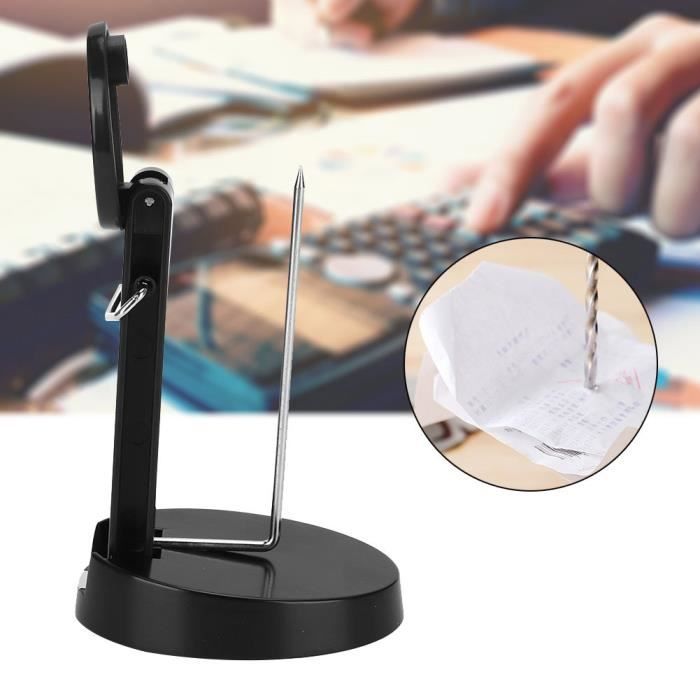 Mxzzand Pointe de facture Porte-mémo en papier, broche de chèque ...