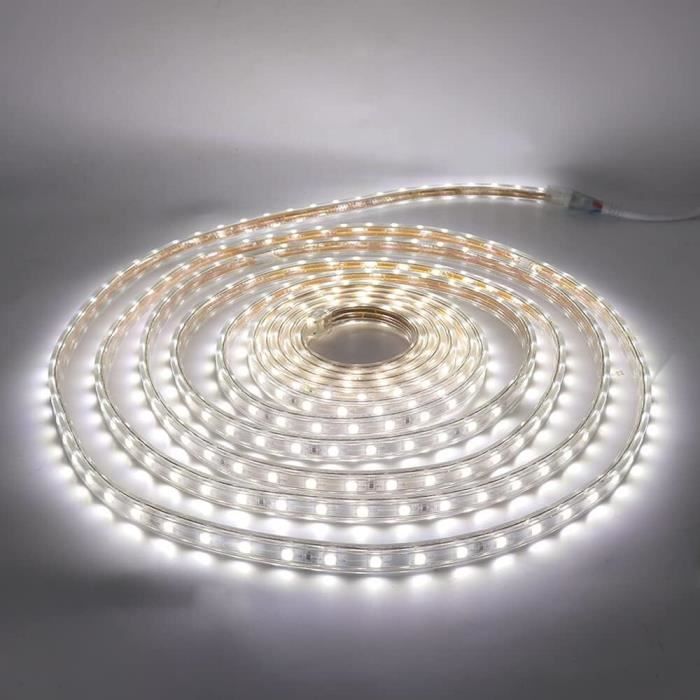 Ruban Led Avec Interrupteur 230V, Bandeau Led Ip65 Etanche Découpable ...