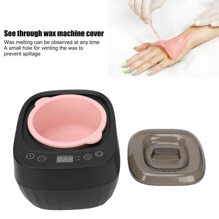 Atyhao Ensemble de Machine à cire de Silicone Kit de Machine à épiler ...