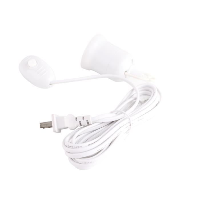 Douille Ampoule E27 Avec Fil Suspendu Électrique - Cdiscount Bricolage