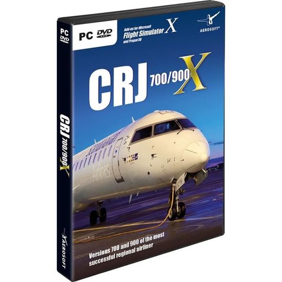 Simulation - Aerosoft - CRJ 700/900 X - Module complémentaire de jeu ...