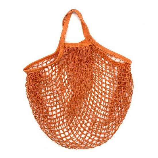Orange - Sacs d'épicerie portables réutilisables pour fruits et légumes ...