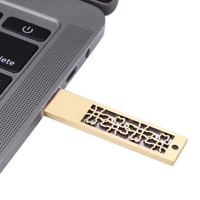 Clé mémoire de stockage Disque Flash USB Portable étanche en métal 2.0 ...