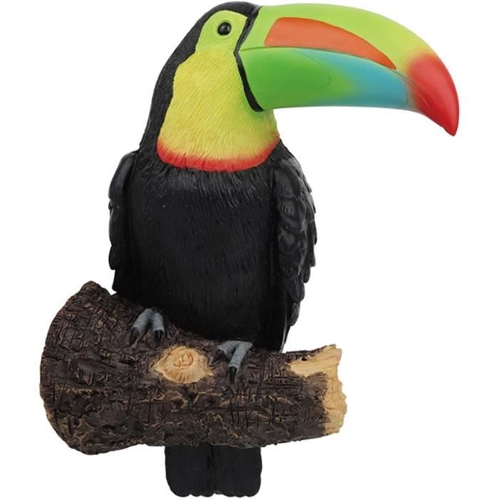 Créatif Toucan Figurine Résine Toucan Sculpture Toucan Tropical Bird ...