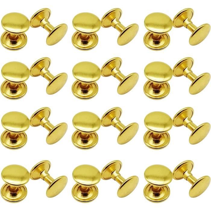 Rivet Punk, 80 pièces rivet cône, rivet metal vis, rivets cuir style ...