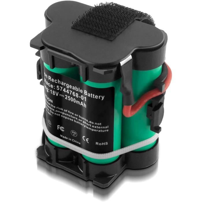 2500mAh 18V Li-ION Batterie pour Gardena Tondeuse R38Li R40Li R45Li R50Li R70Li R75Li R80Li pour ...