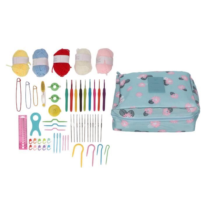 Kit de crochet pour débutants Kit de Crochet règle ciseaux épingles en ...