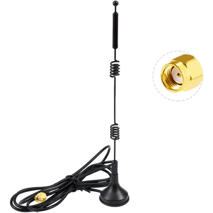 Antenne Wi-Fi 2,4 G-5G-5,8 G Double Fréquence 12 Dbi Omnidirectionnel ...