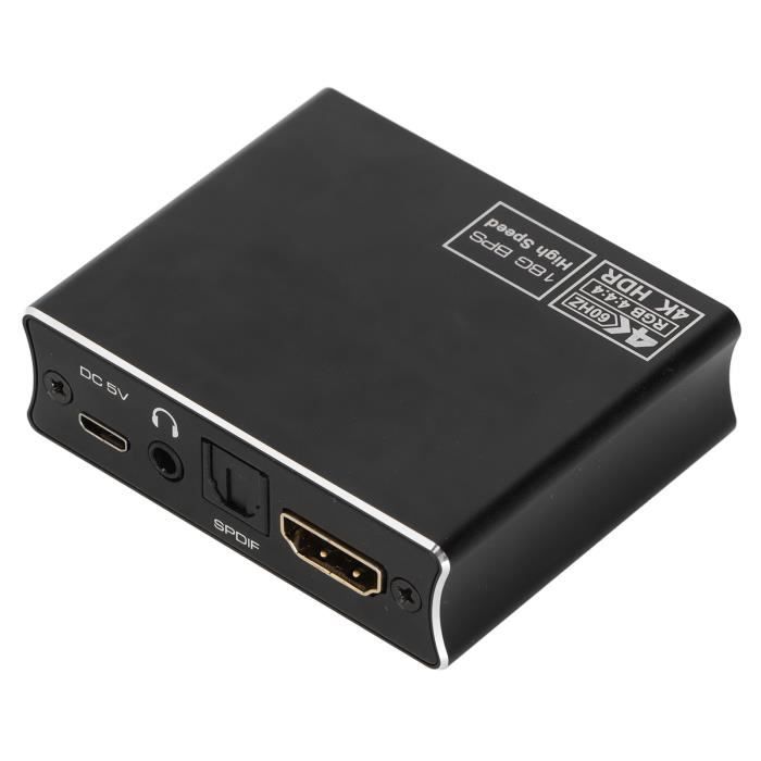 Sonew Distributeur audio d'interface multimédia HD Câble d'interface ...