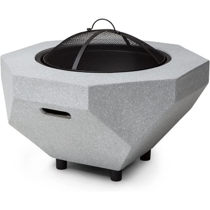 Blumfeldt Brasero Exterieur pour Le Jardin, Brasero Plancha Portable ...