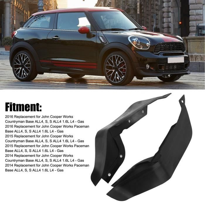 SURENHAP Garde d'aileron de pare chocs avant Paire de Garde Boue de ...