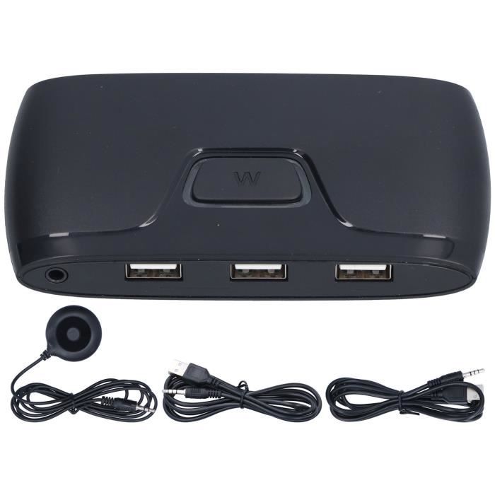 TMISHION commutateur USB Commutateur KVM Interface multimédia haute ...