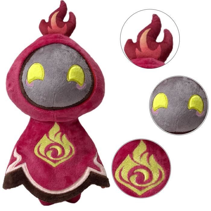 11,8" Genshin Peluche Poupée Abyss Mage Plushie Jouets, Abyss mage Fire ...