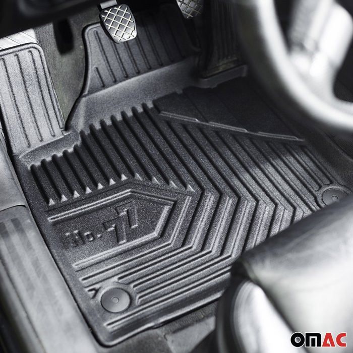 Tapis de sol pour Toyota Yaris III 3türig 2011-2020 sauf hybrid TPE ...