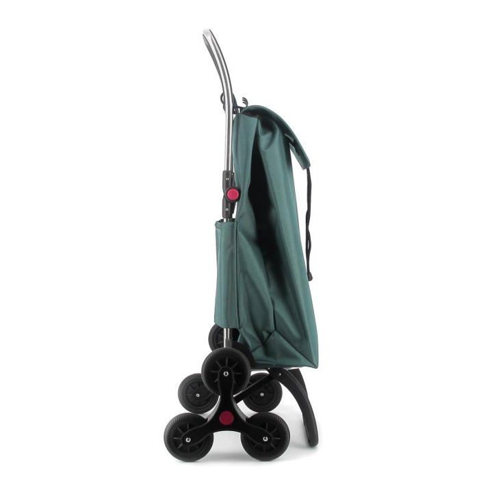 IMAX MF - Chariot de course Rolser pliable 6 roues - Vert clair