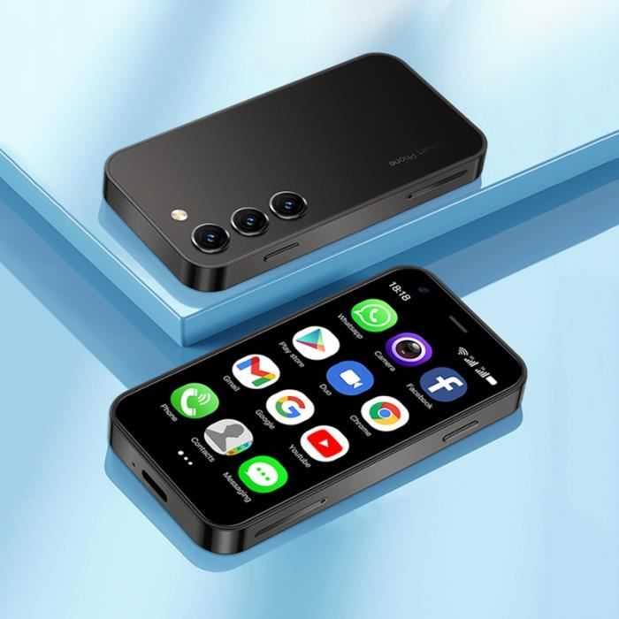 S26 3G Mini Smartphone 3,0 pouces Android 8.1 Quad Core RAM 2 Go ROM 16 ...