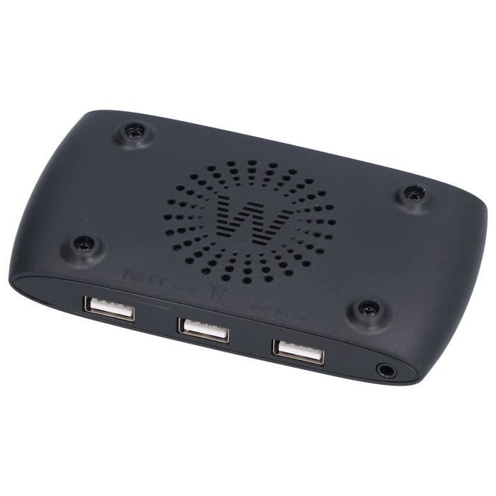 TMISHION commutateur USB Commutateur KVM Interface multimédia haute ...